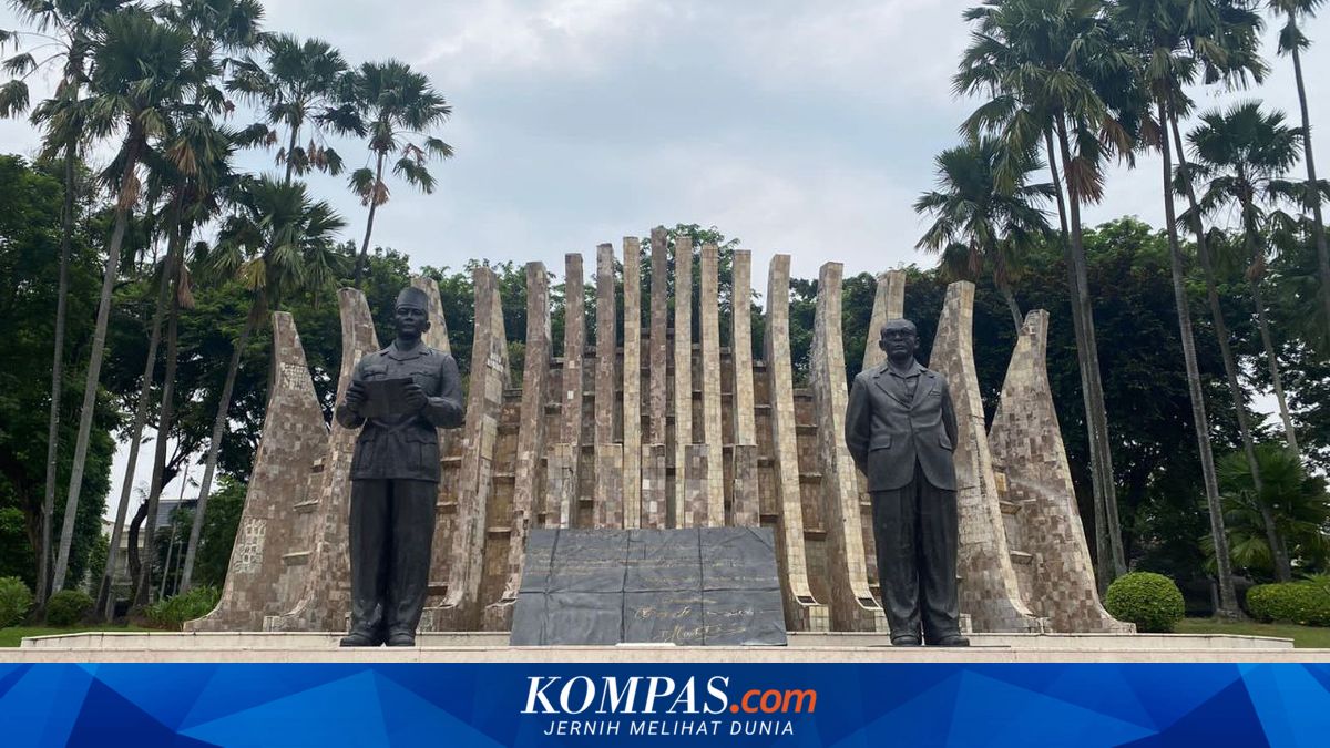 Fakta Tugu dan Monumen Proklamator Soekarno-Hatta di Taman Proklamasi