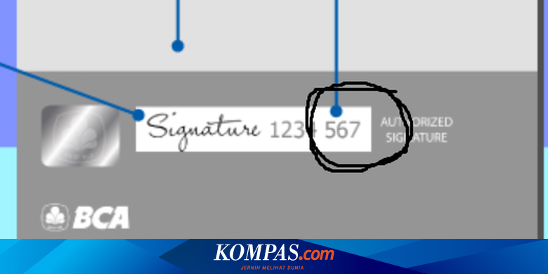 Letak CVV Kartu Debit BCA dan Kegunaannya