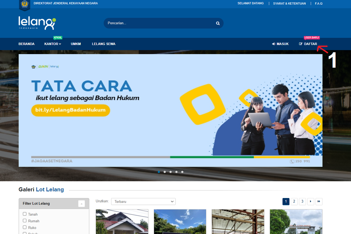 DJKN Dorong Masyarakat Manfaatkan Lelang.go.id sebagai Platform Lelang ...