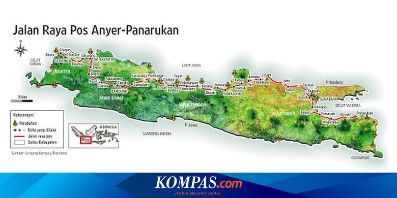 Sejarah Jalan Anyer - Panarukan: Lokasi, Tujuan, dan Orang yang ...