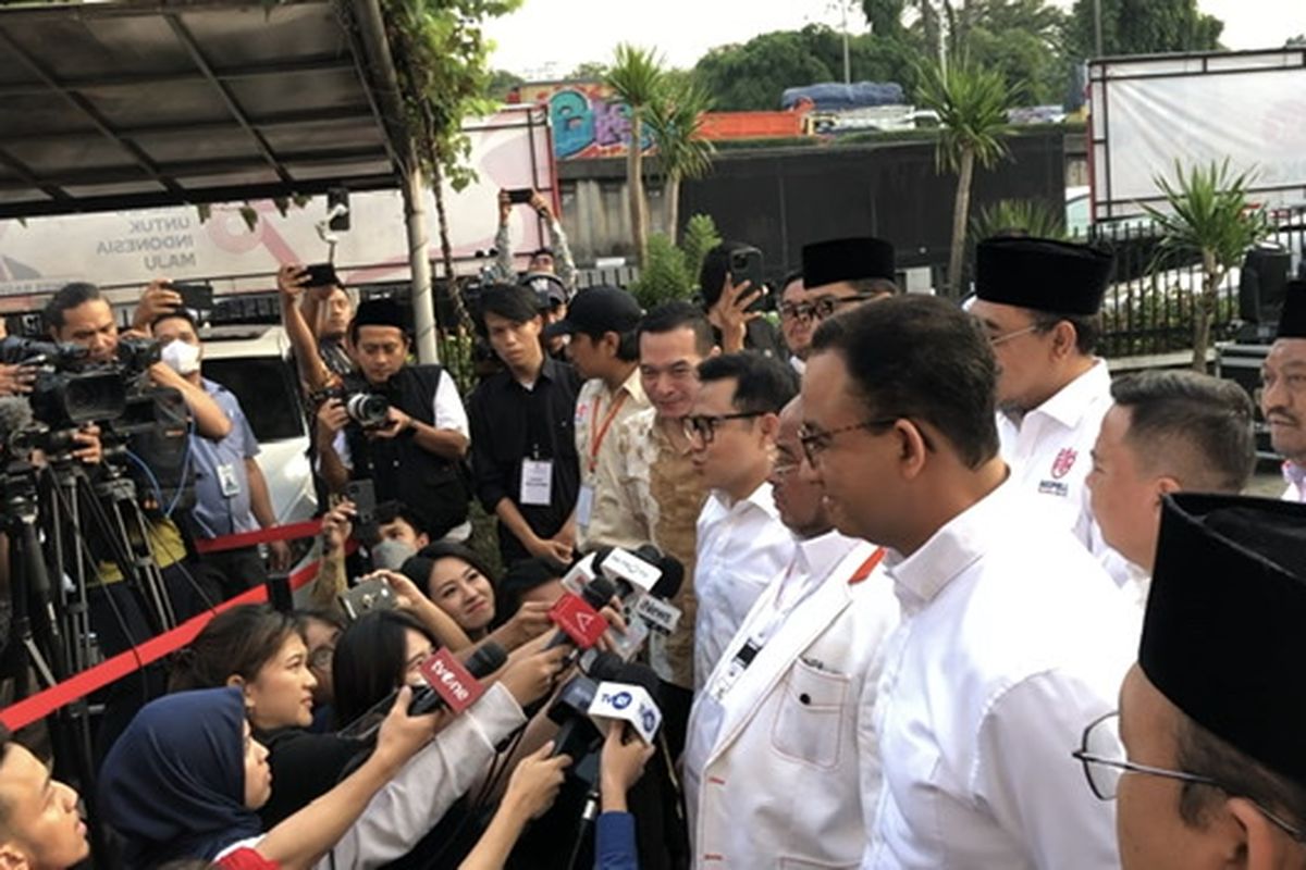 Anies dan Cak Imin Tiba Bersama di DPP PKS, Tunggu Hasil Rapat Majelis Syura