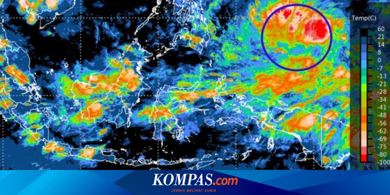 BMKG Deteksi Bibit Siklon Tropis 94W, Masyarakat Diimbau Waspada Potensi Cuaca Ekstrem