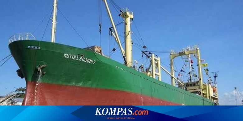 5 Hari Hilang Kontak, Kapal Kargo MV Mutia Ladjoni 7 Ditemukan di Laut Aru, 13 ABK Selamat