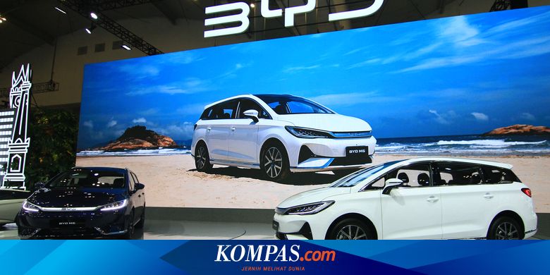 MPV Listrik M6 Mendominasi Jumlah SPK BYD di GIIAS 2024