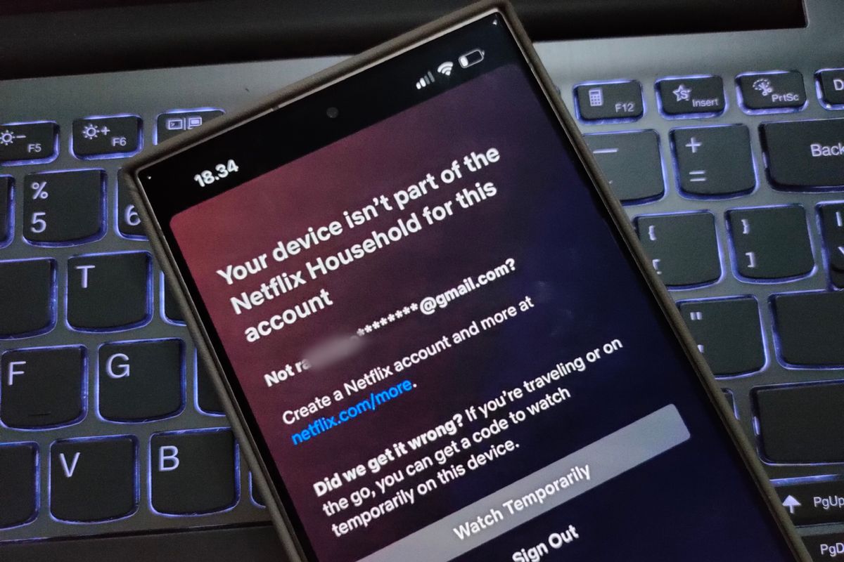 Netflix Muncul "This device isn’t part of your Netflix Household", Ini ...