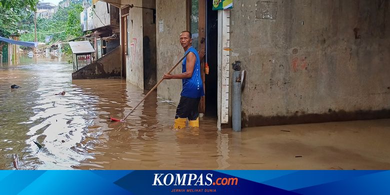 33 RT di Jakarta Masih Terendam Banjir hingga Kamis Malam