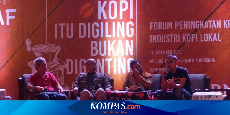 "Kopi Digiling Bukan Digunting"