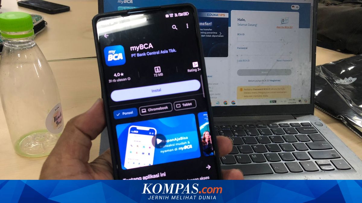 Cara Cetak Rekening Koran BCA via Mobile Banking