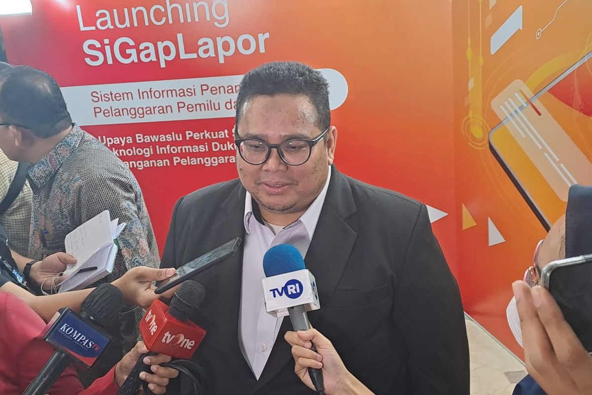 Luncurkan Sigaplapor Bawaslu Pastikan Terima Semua Laporan Pelanggaran