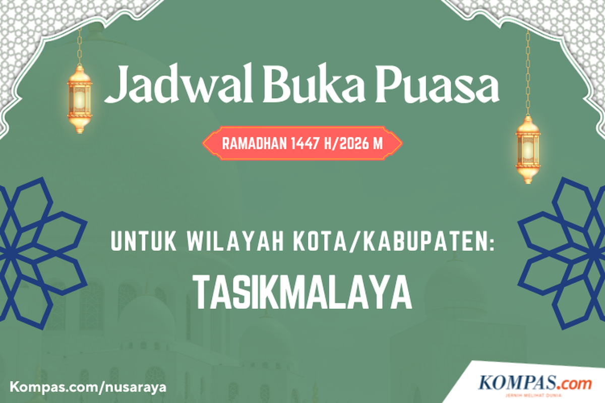 Jadwal Buka Puasa Tasikmalaya Hari Ini 8 Maret 2026, Cek Jam Maghrib