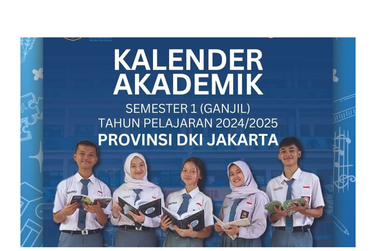 Kalender Pendidikan Jakarta 2024-2025 Siswa PAUD, SD, SMP, SMA, dan SMK