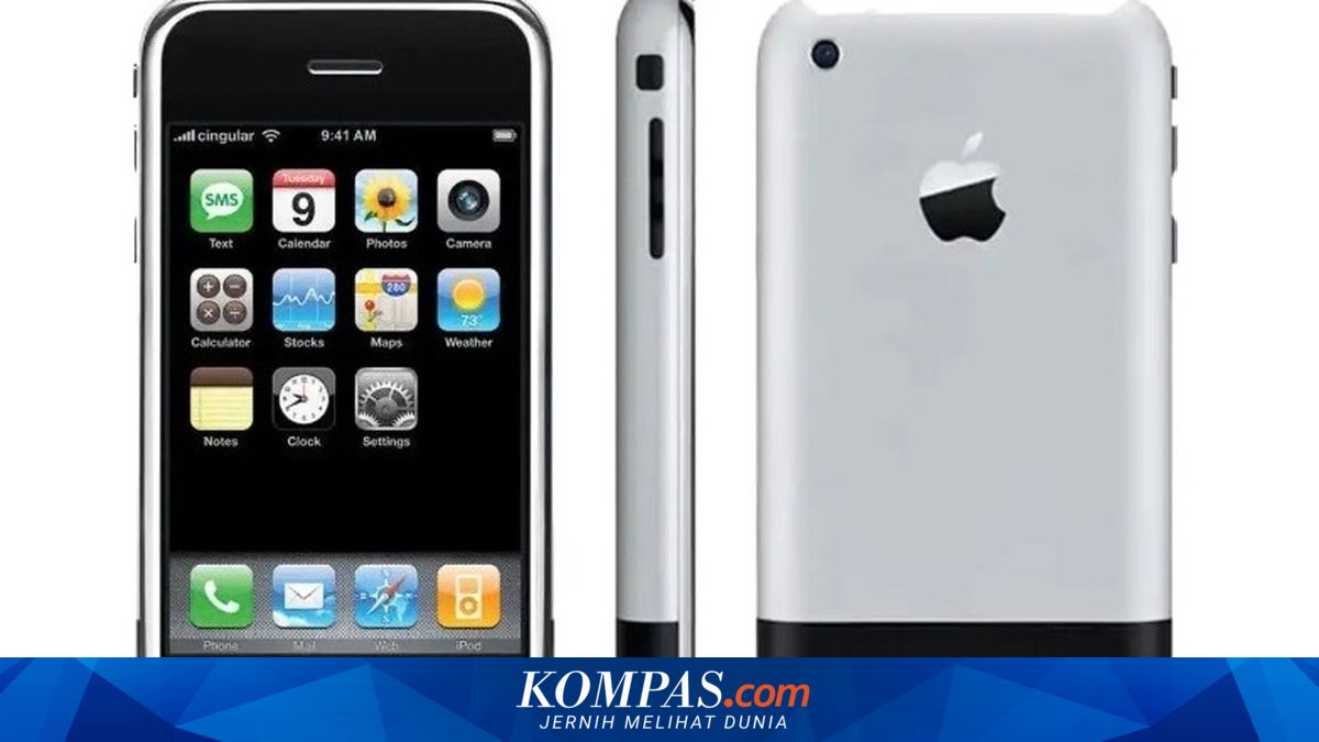 iPhone Generasi Pertama Dilelang, Harganya Ditaksir Tembus Rp 745 Juta
