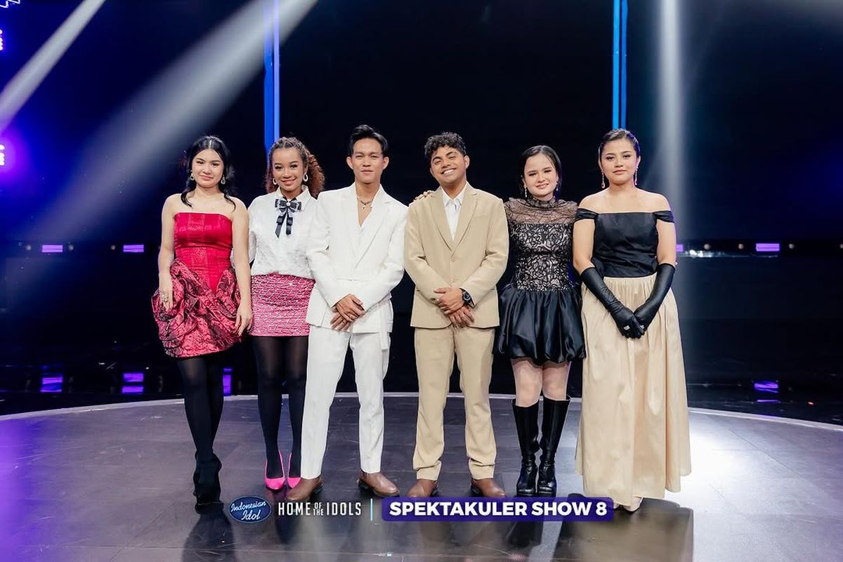 Daftar Top 6 Indonesian Idol Usai Kenriz Tereliminasi