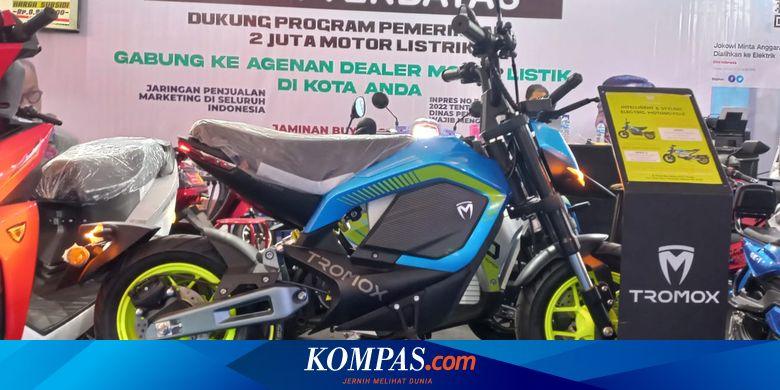Tromox Motor Listrik Italia Ada di IIMS 2023, Harga Mulai Rp 35 Juta