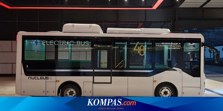 Peluncuran Bus Listrik Nucleus 6 oleh Karoseri Laksana