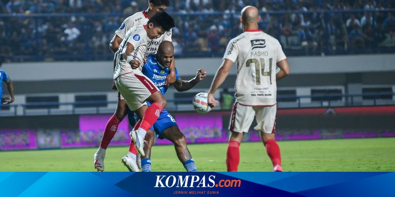 Hasil Bali United Vs Persib: Mistar dan Tiang Selamatkan Maung, 1 Kartu ...
