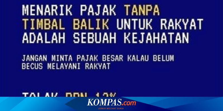 Link Petisi Tolak PPN 12 Persen, Lebih dari 130.000 Orang Sudah Tanda Tangan
