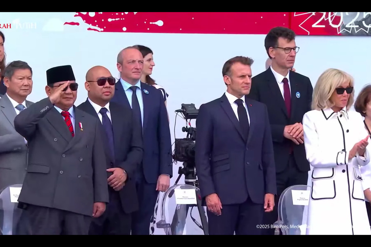 Prabowo Jadi Presiden RI Pertama yang Jadi Tamu Kehormatan di Bastille ...