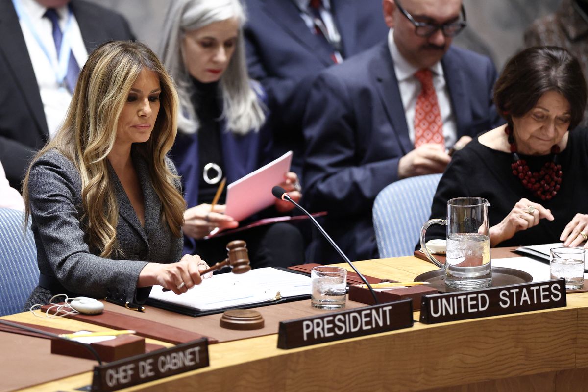 Istri Trump Pimpin Sidang Dewan Keamanan PBB, Dipanggil Madam Presiden