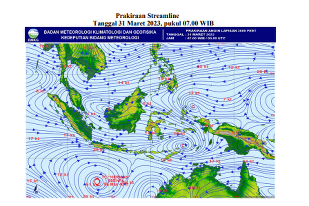 Siklon Tropis Herman Landa Indonesia, Apa Perbedaan Badai, Topan ...