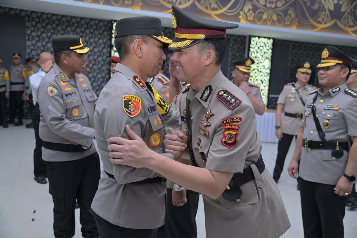 Wakapolda dan 4 Kapolres Baru di Jabar Resmi Menjabat, Ini Daftarnya