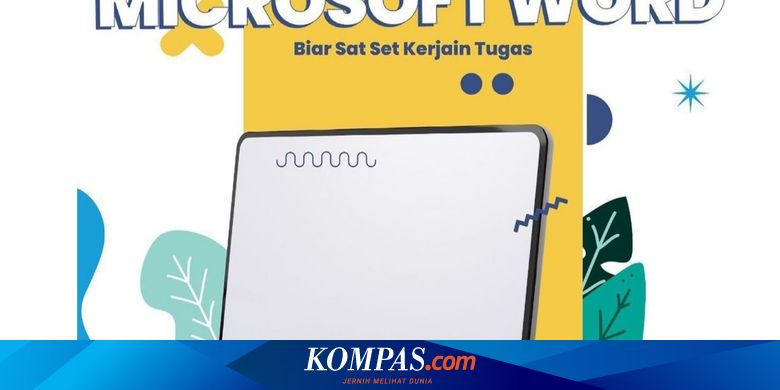 Rumus Ms Word biar Tugas Cepat Selesai, Pelajar Wajib Cek