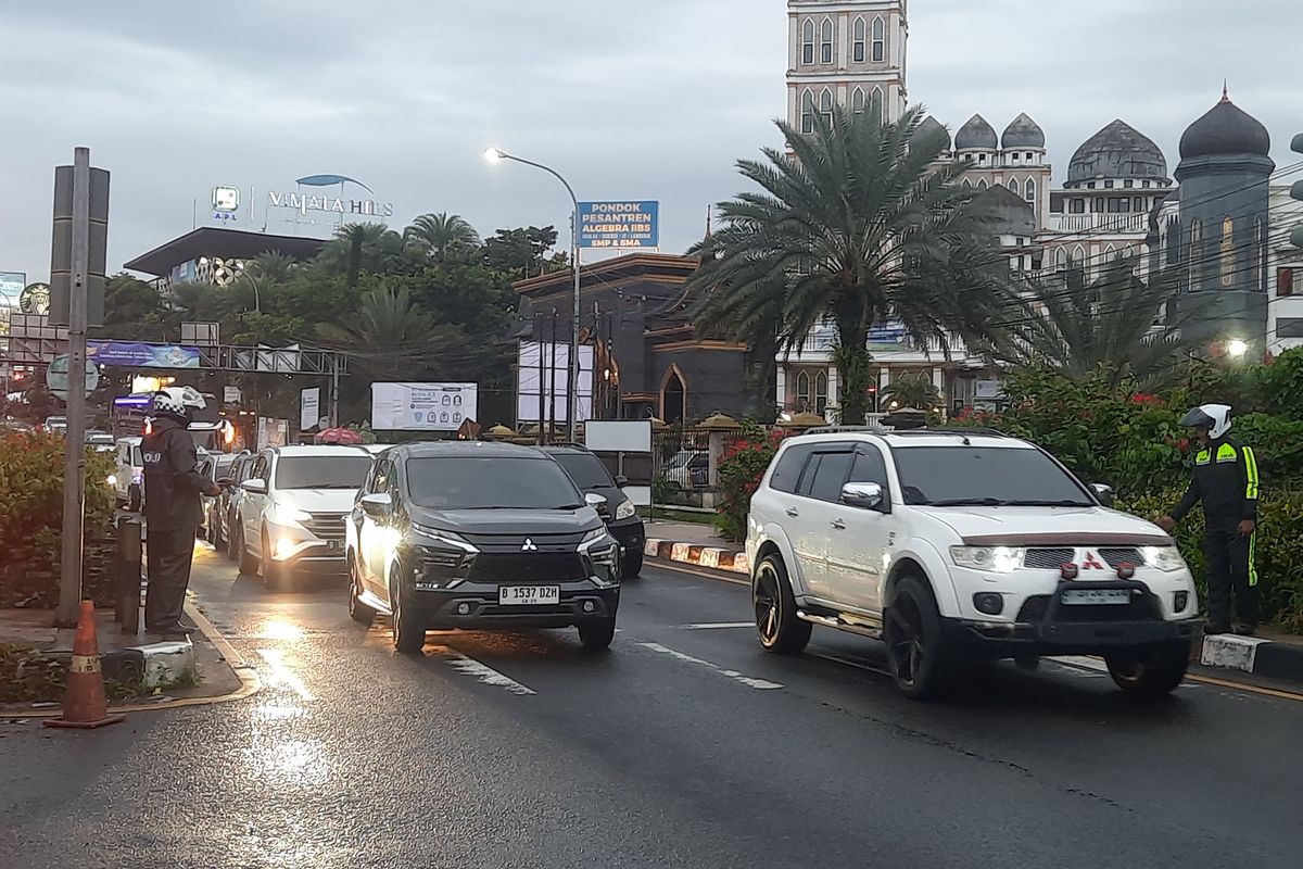 Puncak Bogor Kembali Normal, One Way ke Jakarta Berakhir, Lalu Lintas Lancar