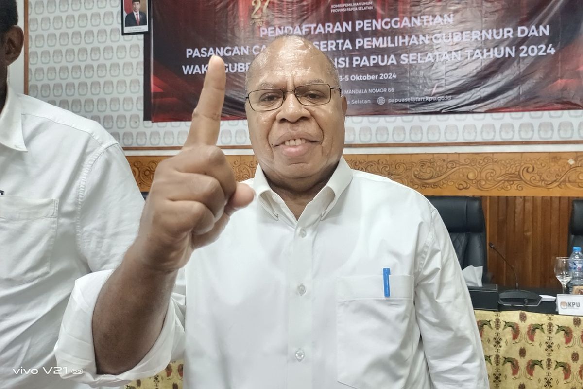 Pilkada Papua Selatan, KPU Resmi Tetapkan Yusak Yaluwo Gantikan Petrus ...