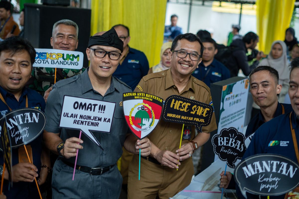 Mengintip Kampung Bersih Rentenir di Kota Bandung