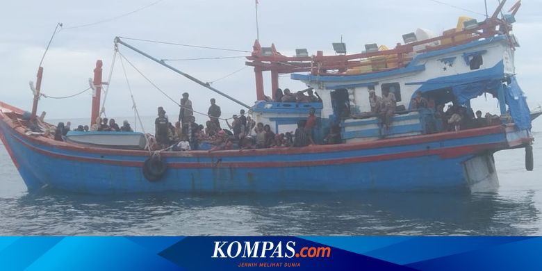 Pengungsi Rohingya Masih Terombang-ambing di Laut Aceh Selatan
