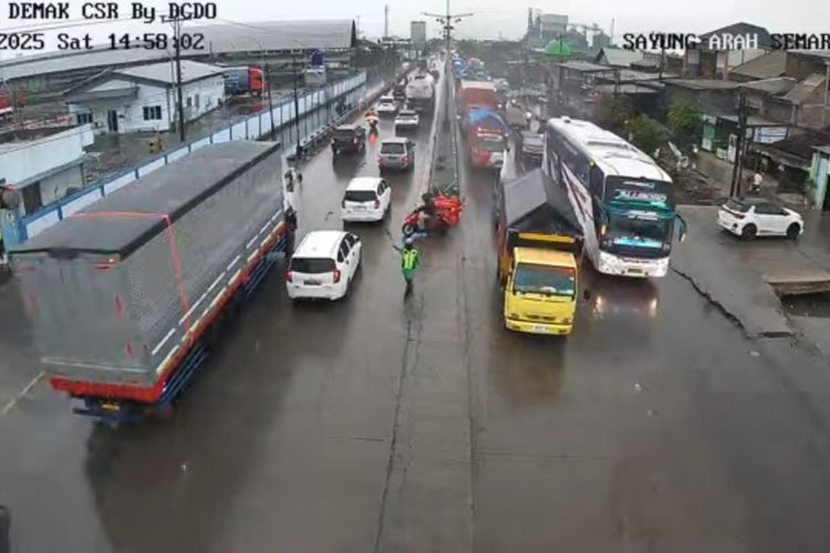 Potensi Banjir Rob di Pantura Semarang Demak Hari Ini