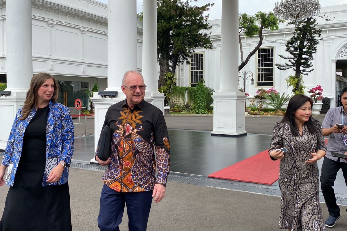 Petinggi Vale Temui Jokowi di Istana, Bahas Perkembangan Perusahaan