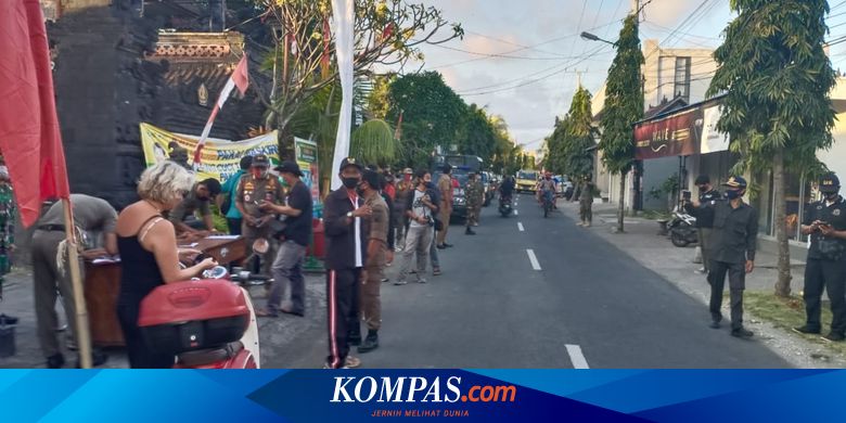 Cerita Satpol PP Badung soal Turis Marah Terjaring Razia Masker