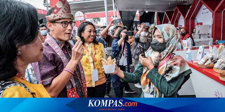 Program BKSS Bantu Tingkatkan Omzet Pelaku UMKM Sumsel, Menparekraf Beri Apresiasi