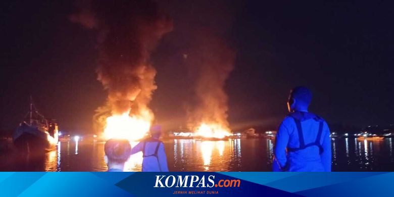 Kebakaran 3 Kapal di Teluk Khayangan Lombok, Api Berasal dari Dapur
