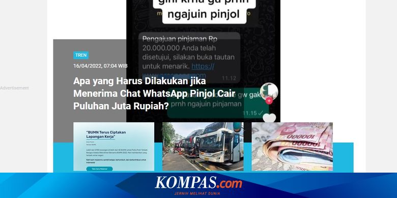 [POPULER TREN] Hal yang Harus Dilakukan jika Menerima Chat WhatsApp ...