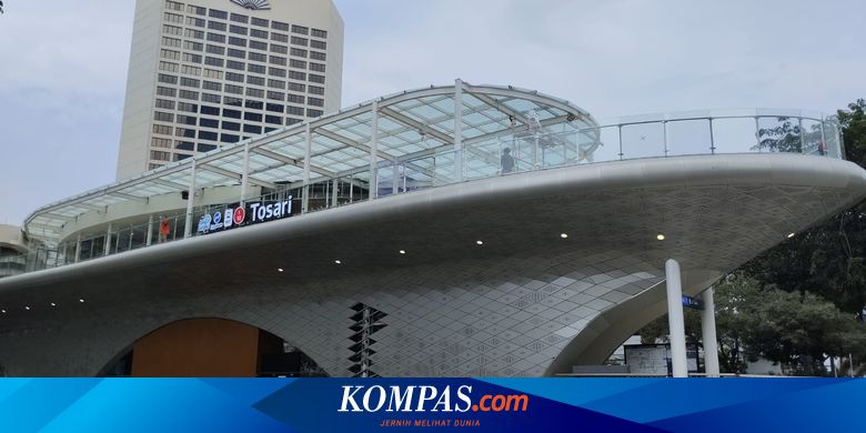 Melihat Halte Transjakarta Tosari yang Disebut bak Kapal Pesiar Megah...