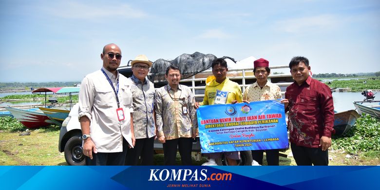 BNPT dan Kementerian KP Bekerja Sama Serahkan Benih Ikan Nila kepada Mitra Derad