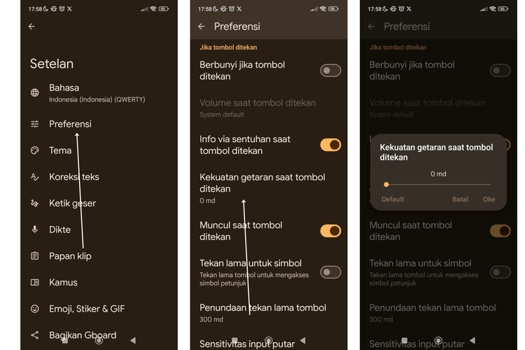 Cara Mematikan Getaran Suara Keyboard di HP Android