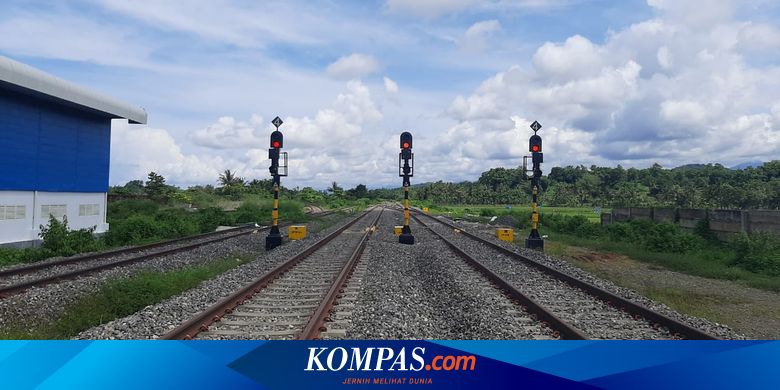 Pertama di Indonesia, KA Makassar-Parepare Gunakan Lebar Rel 1.435 ...