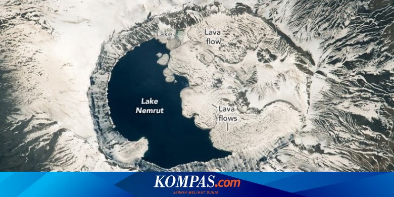 NASA Temukan Simbol 'Ying-Yang' di Puncak Gunung Berapi Turki