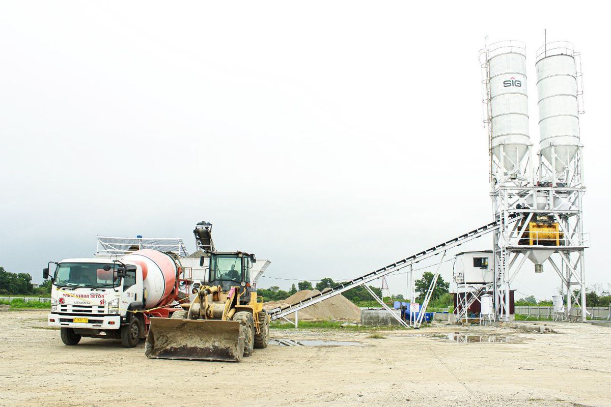 Penuhi Kebutuhan Infrastruktur, VUB Resmikan "Ready-mixed Batching ...