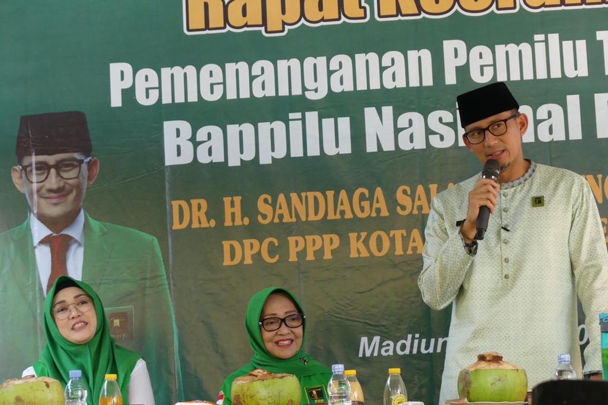 Sandiaga Lobi Ganjar untuk Jadi Cawapres, PPP: Sudah Sering Bertemu