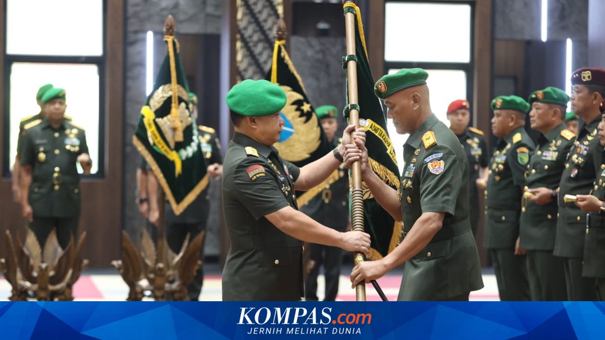 6 Jabatan Strategis TNI AD Resmi Berganti, dari Pangdam Cenderawasih ...