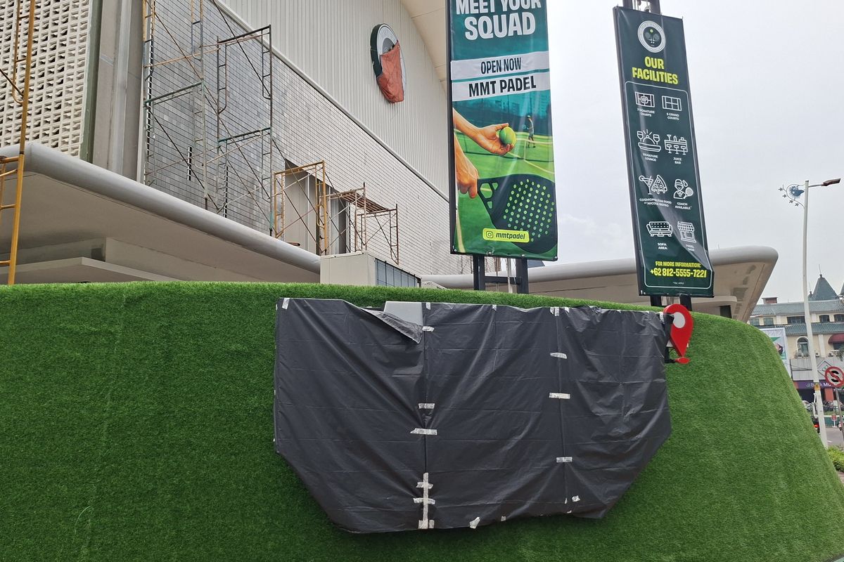 Penampakan Lapangan Padel di Kembangan yang Disegel karena Tak Berizin ...