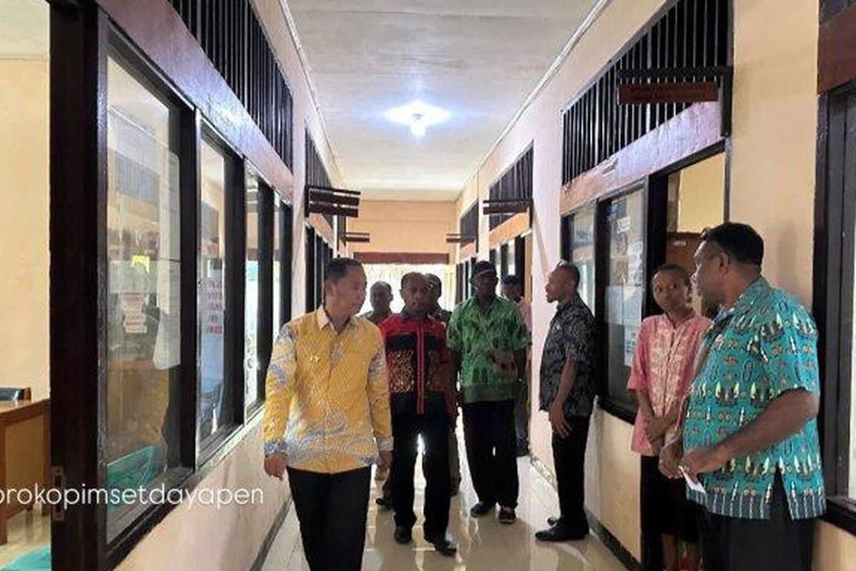 Wabup di Papua Ini Terkejut Saat Sidak, di Dispar Hanya 5 dari 44 ...