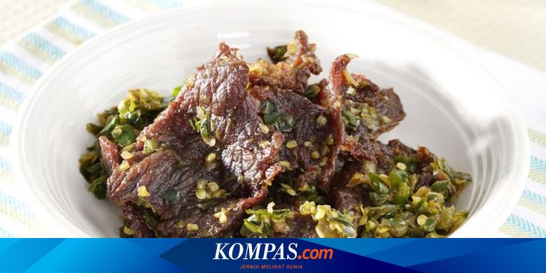 Resep Dendeng Daging Cabe Ijo, Olahan Daging Kurban yang Awet