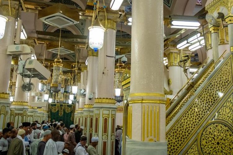 Alur Penggunaan Tasreh Jemaah Haji untuk Masuk Raudhah di Masjid Nabawi