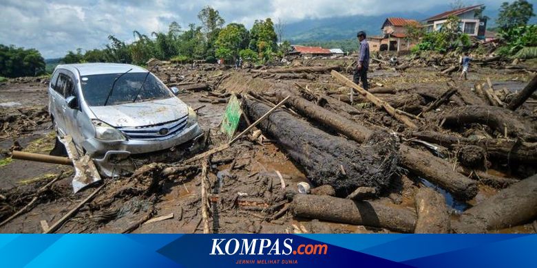 Korban Banjir Bandang Sumbar Capai 67 Orang, 20 Masih Hilang, 3 Belum Teridentifikasi