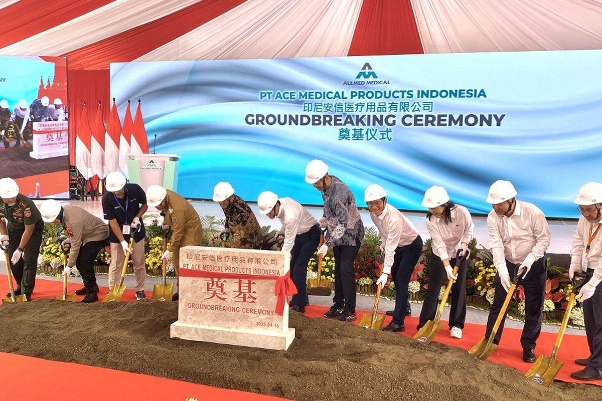 Allmed Medical Investasi Rp 1,6 Triliun di Batang, Targetkan Serap 3.500 Tenaga Kerja Lokal